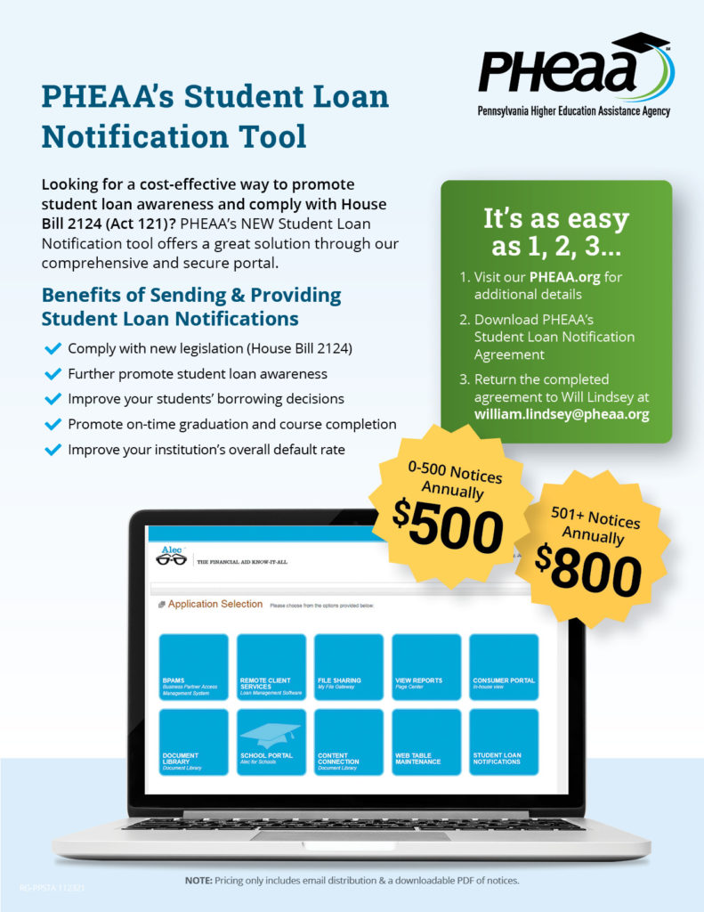 Ad - PHEAA - Winter 2021 - PASFAA - Pennsylvania Association of Student ...