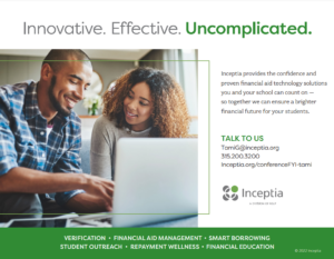 Ad - Inceptia - Fall 2022 - PASFAA - Pennsylvania Association of ...